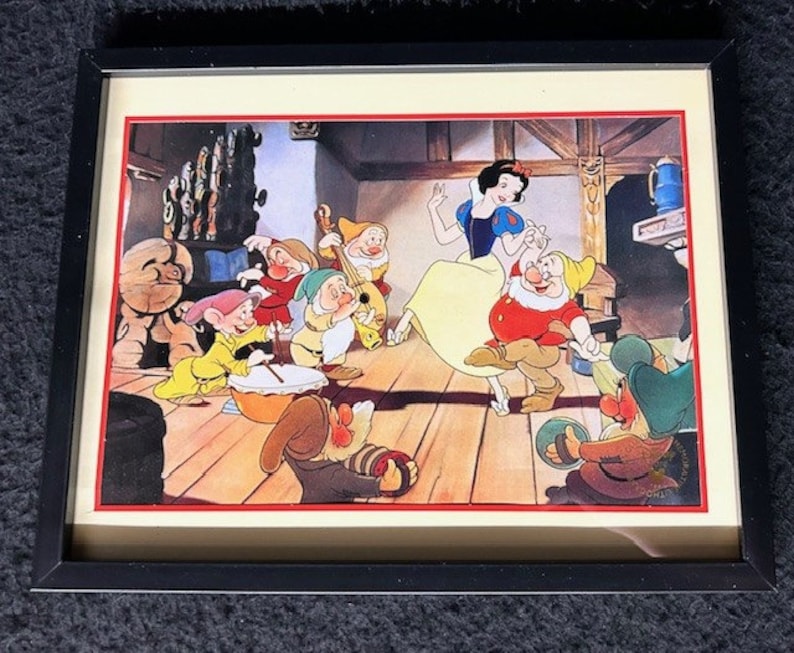 1994 Exclusive Commemorative Snow White Lithograph - Etsy