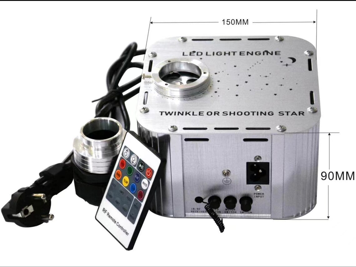 LED Light Engine Flickering Effect LED Fiber Optic Net - Etsy