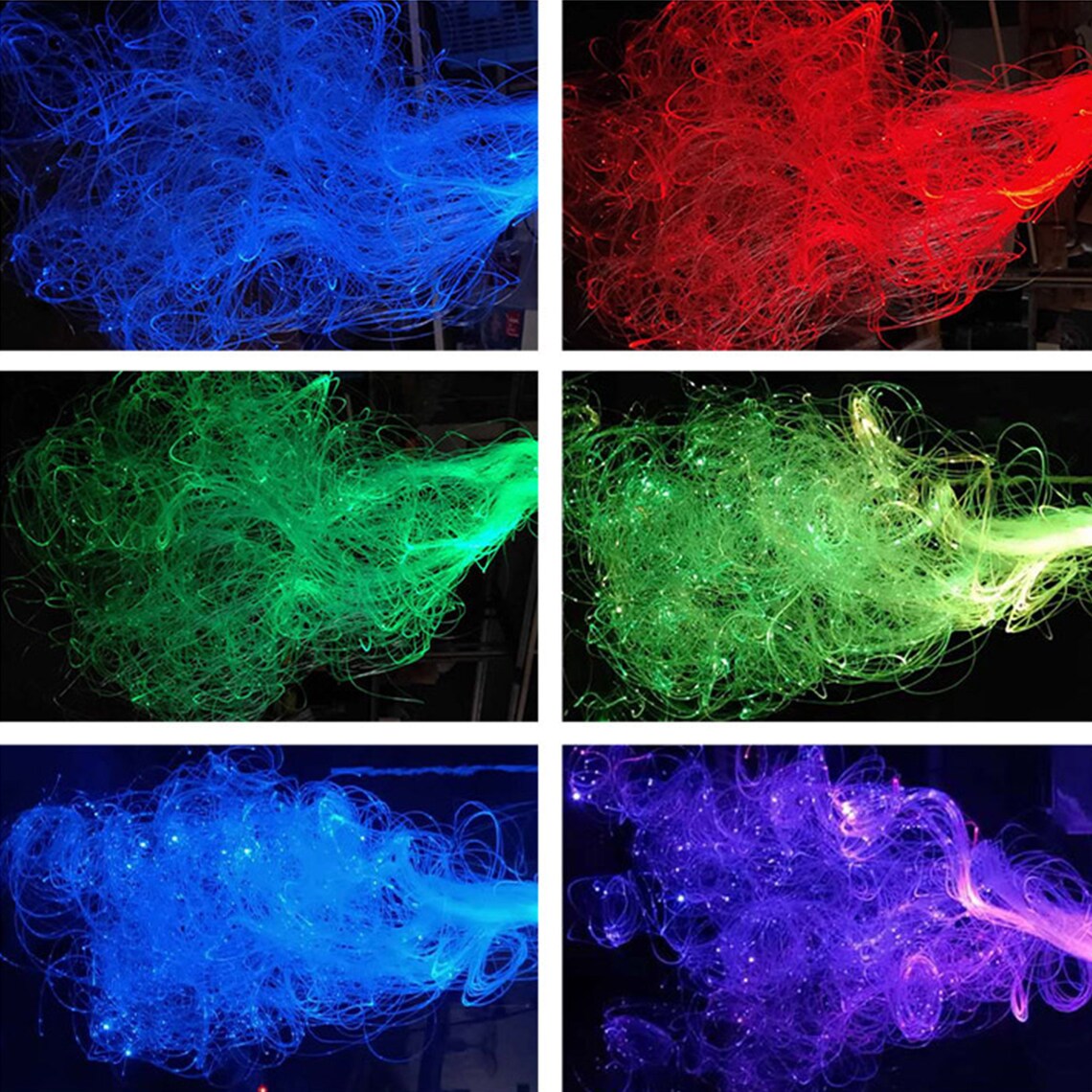 LED Fiber Optic Lamp, Creative Fiber Optic Lamp, Wall Light, Wall Lamp ...