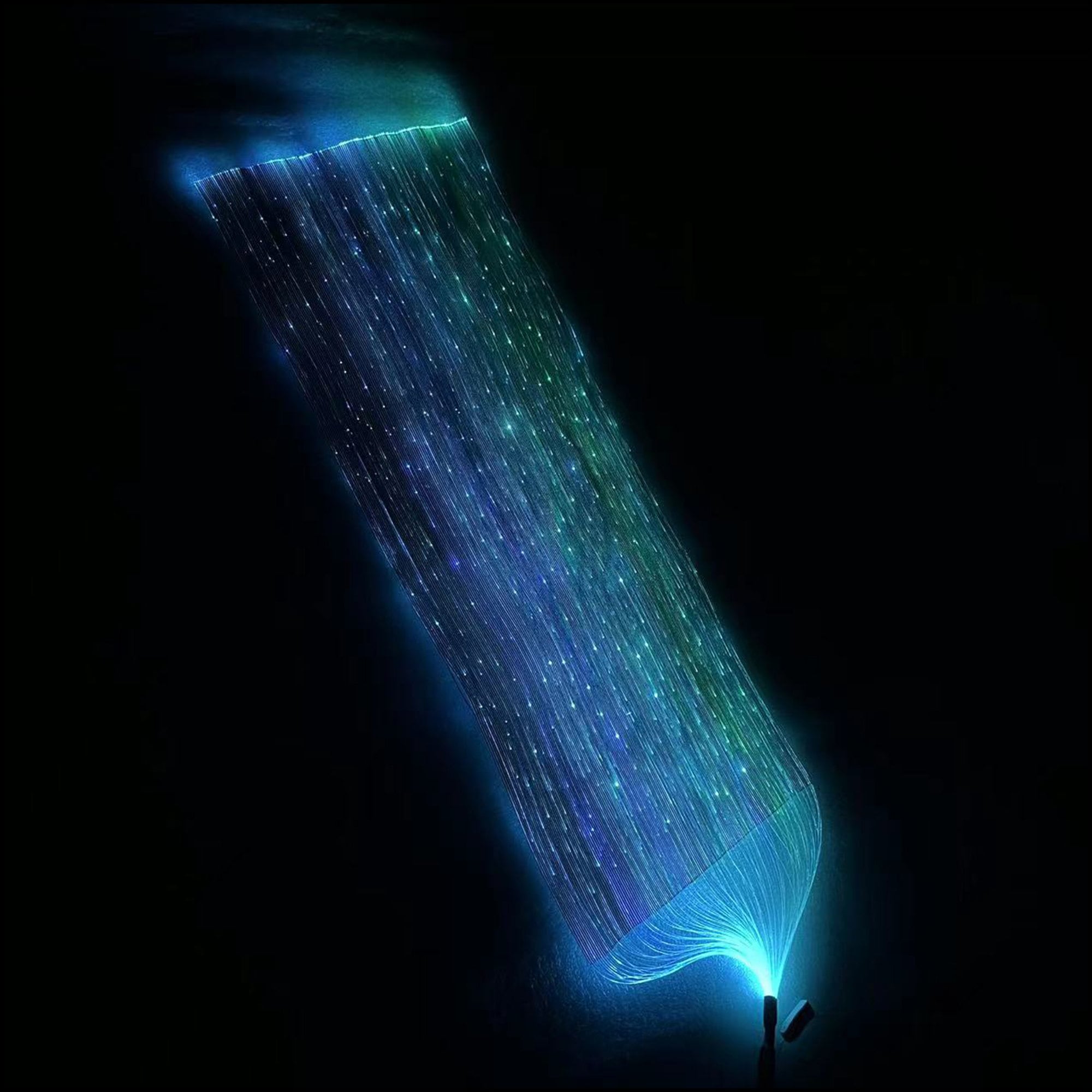 Luminous Fiber Optic Fabric LED Light up Fabric Luminous - Etsy