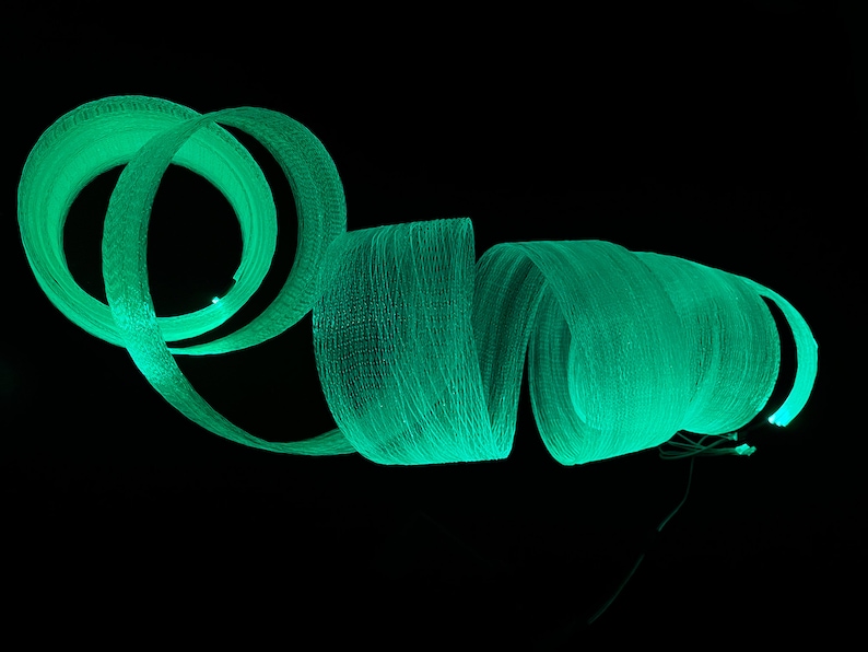 Optical Fiber Mesh, LED Light-up Mesh, RBG Led Fiber Optic Engine, LED ...