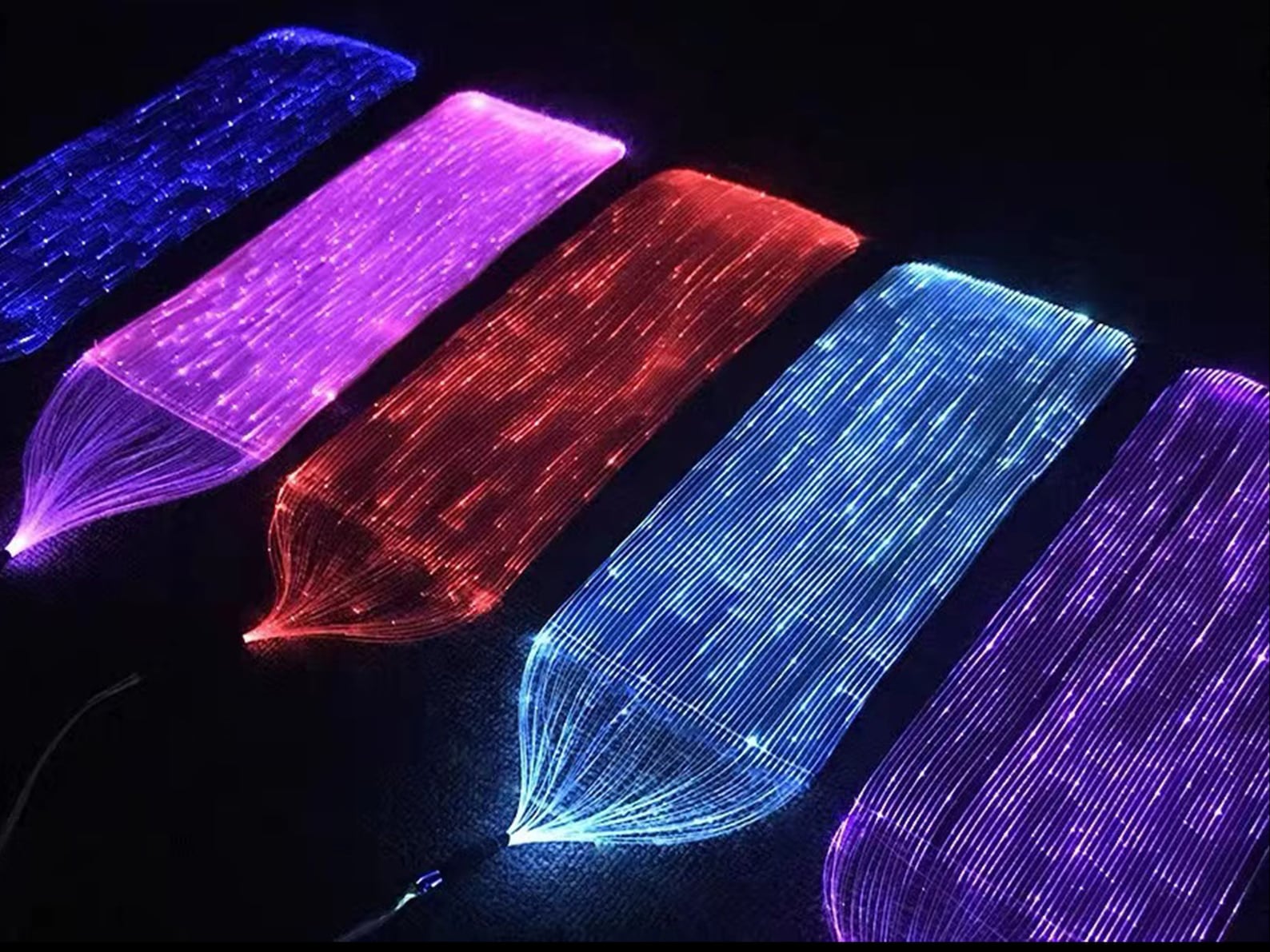 Luminous Fiber Optic Fabric, LED Light up Fabric, Luminous Fabric ...