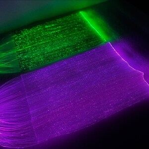 Luminous Fiber Optic Fabric LED Light up Fabric Luminous - Etsy