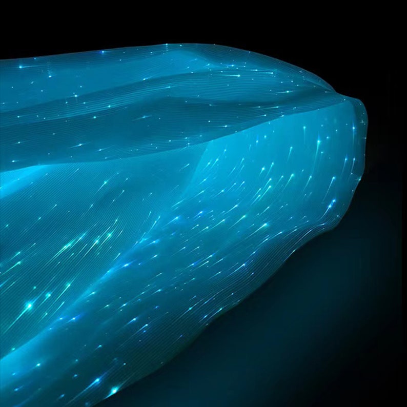Luminous Fiber Optic Fabric, LED Light up Fabric, Luminous Fabric ...