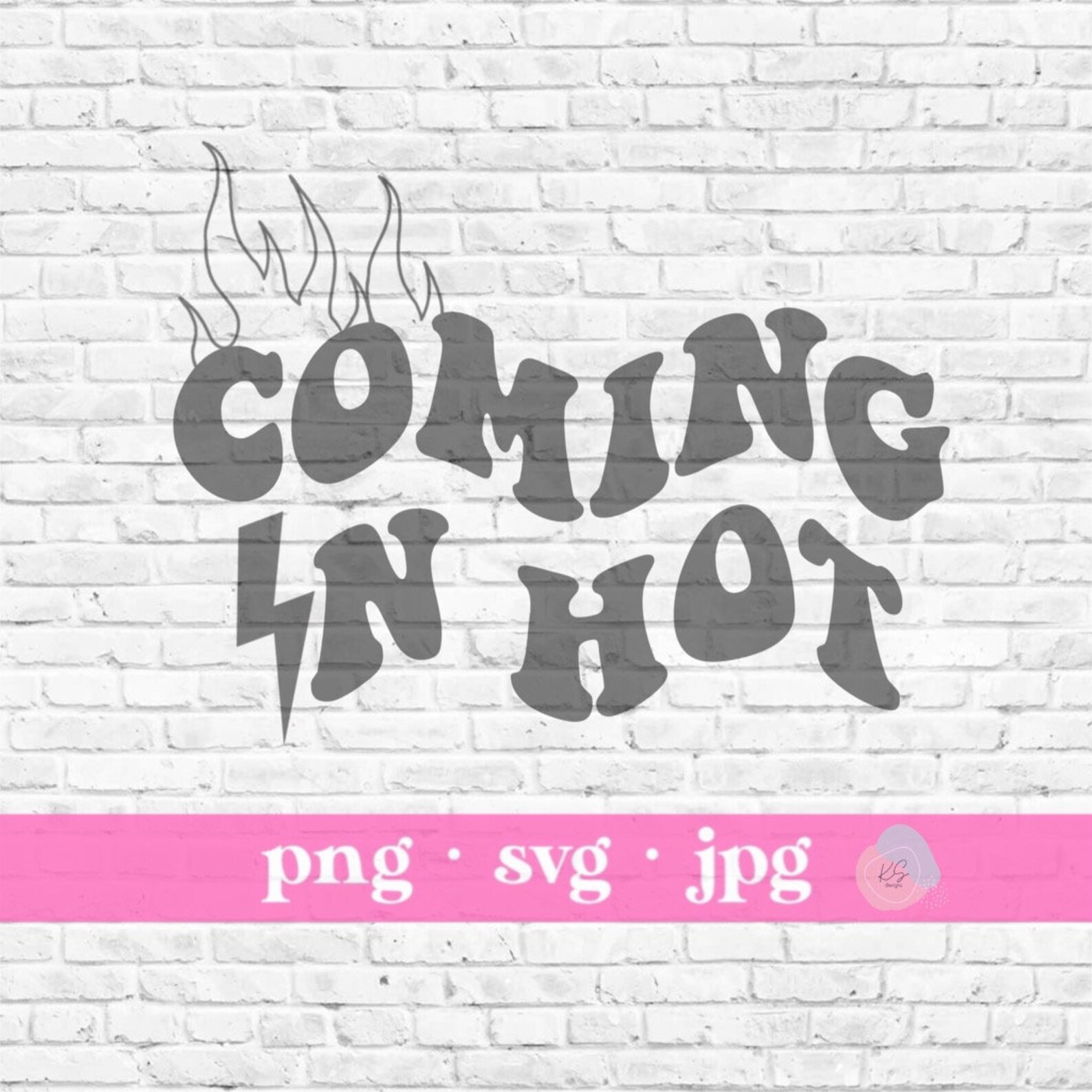 Coming in Hot SVG | Trendy Svg, Preppy SVG, Cute Svg, Trendy Png ...