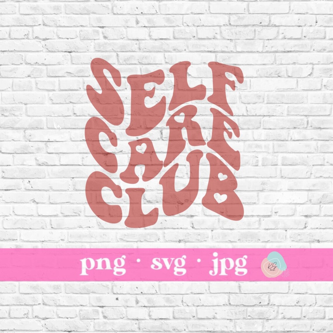 Self Care Club SVG | Trendy Svg, Preppy SVG, Cute Svg, Trendy Png ...
