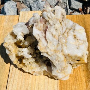 Milky Quartz Mini Boulder Unique Landscape Rock - Etsy