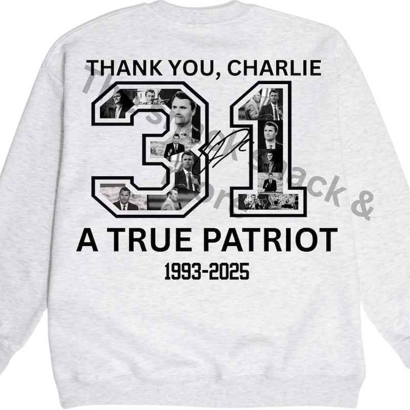 Charlie Kirk Svg - Etsy