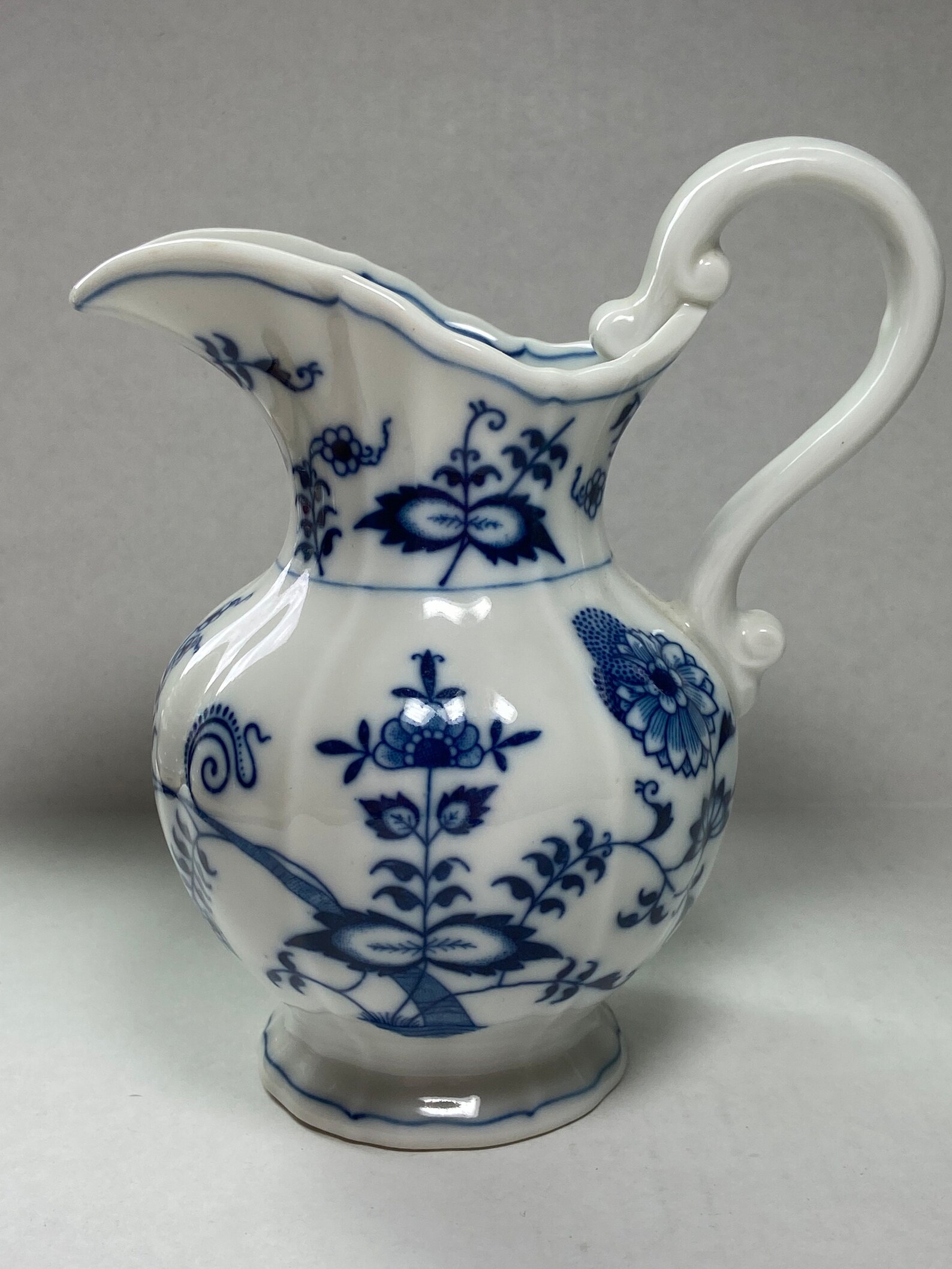 Small Blue Danube Pitcher Blue Onion Design - Etsy