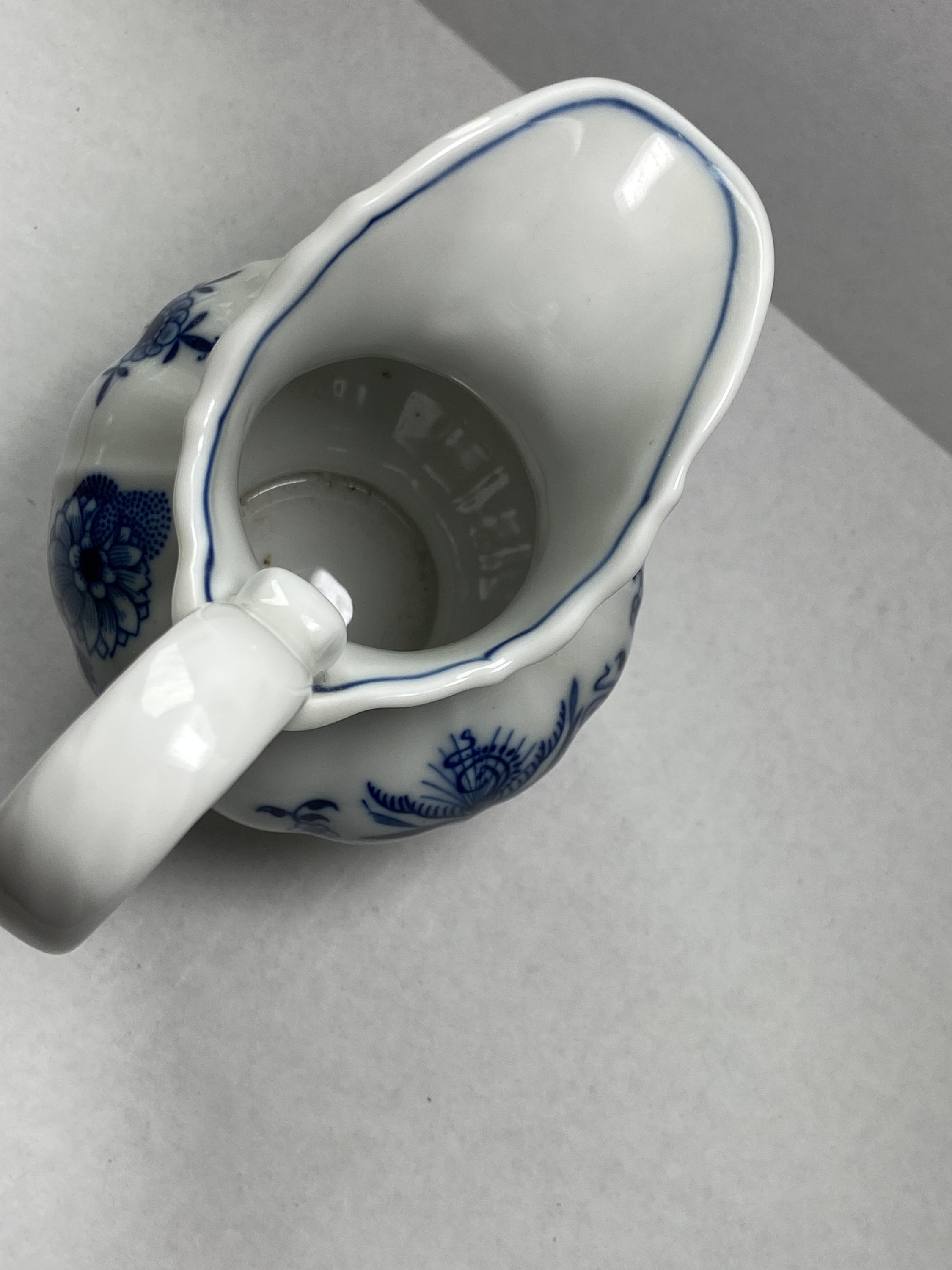 Small Blue Danube Pitcher Blue Onion Design - Etsy