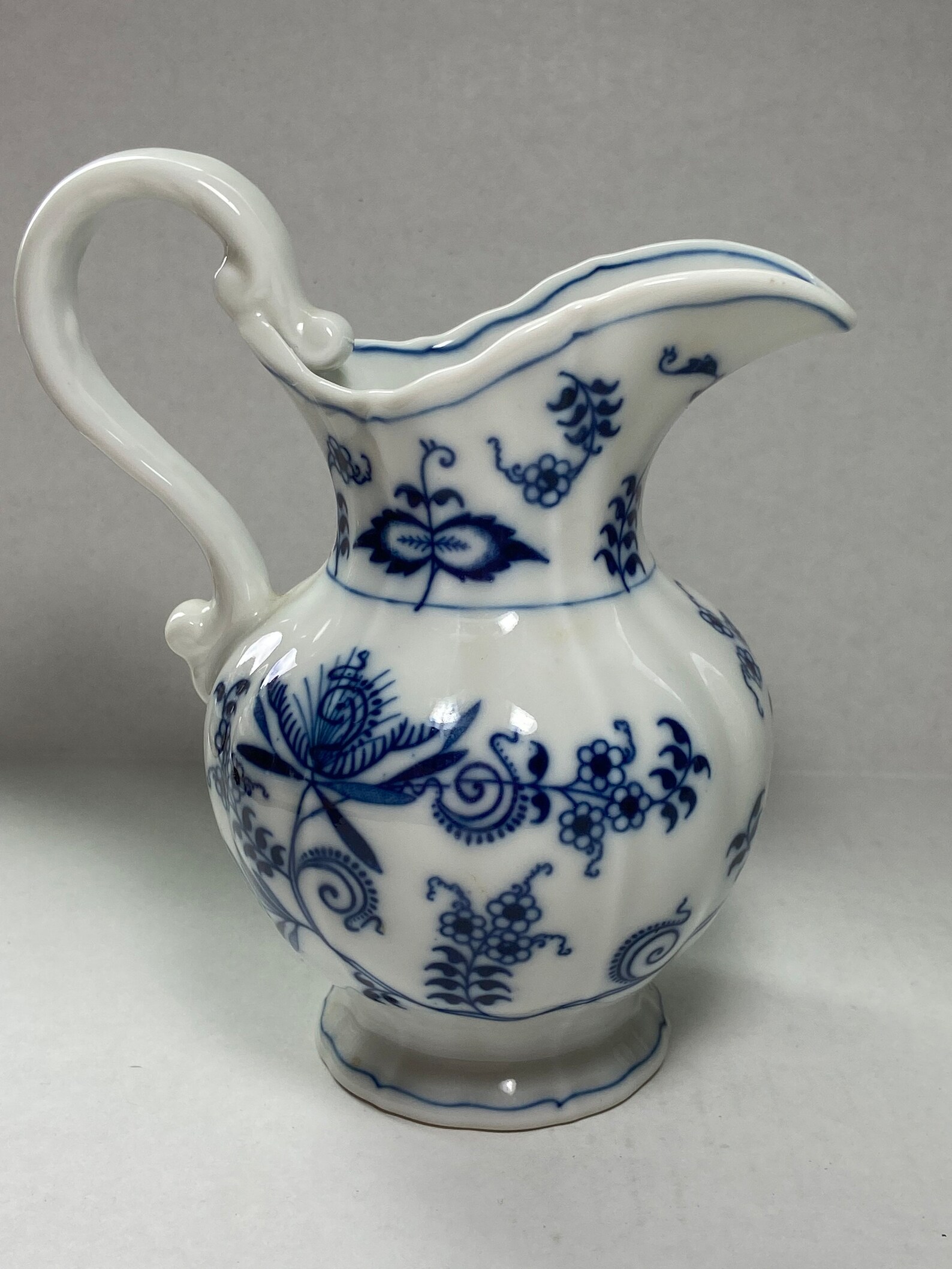 Small Blue Danube Pitcher Blue Onion Design - Etsy