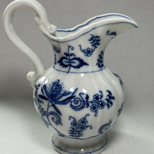 Small Blue Danube Pitcher Blue Onion Design - Etsy