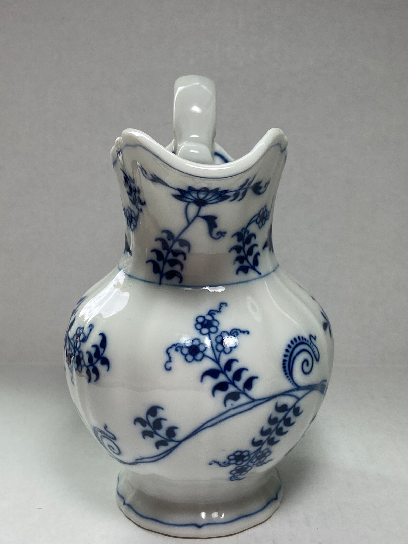 Small Blue Danube Pitcher Blue Onion Design - Etsy