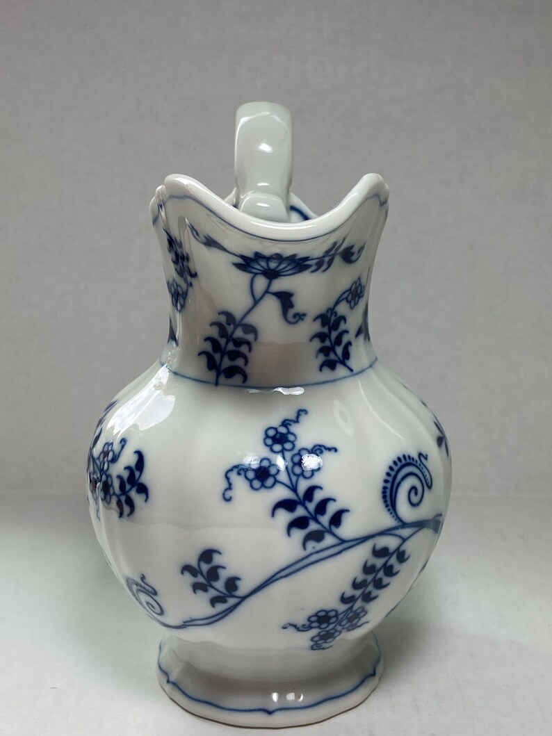 Small Blue Danube Pitcher Blue Onion Design - Etsy