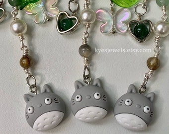 Totoro Keychain - Etsy
