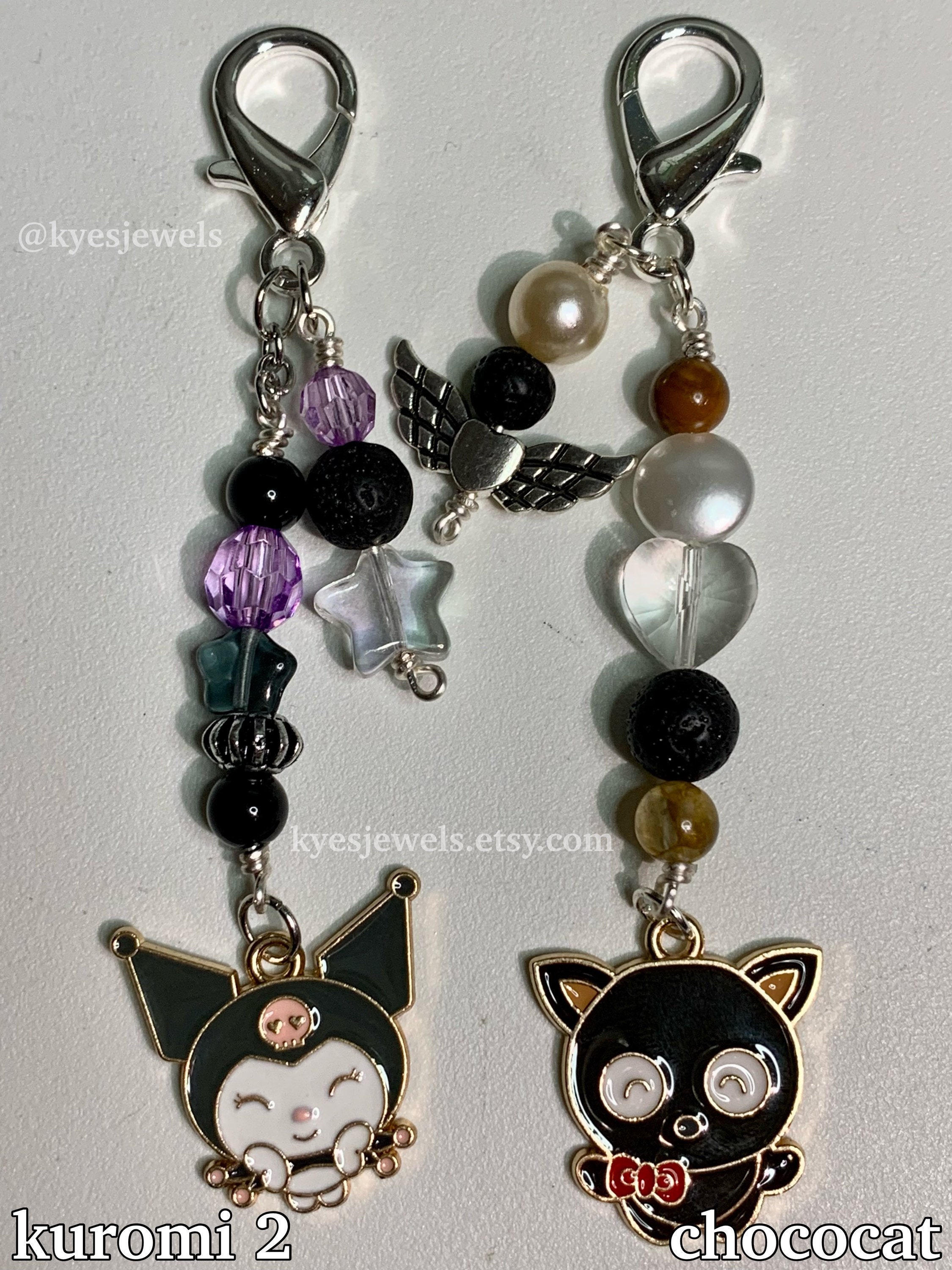 Sanrio Keychains Hello Kitty Keychain Cute Beaded - Etsy Canada