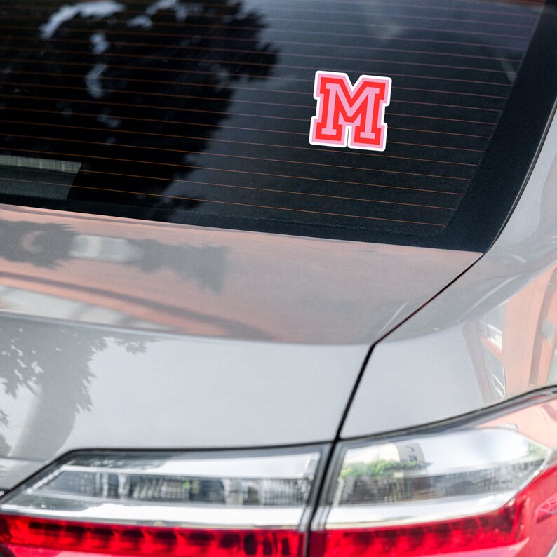 Miami University Logo Sticker Girly Pink - Etsy