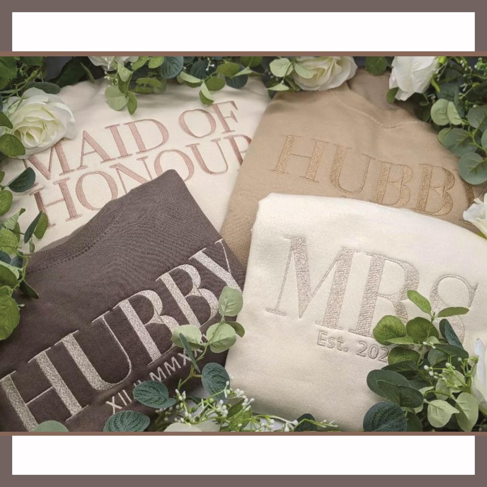 Custom Embroidered Sweatshirt or Hoodie. Large Design With Classic ...