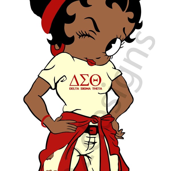 Delta Girl Svg - Etsy