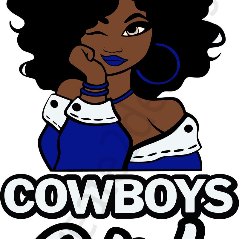 Dallas Cowboys Girl Svg - Etsy