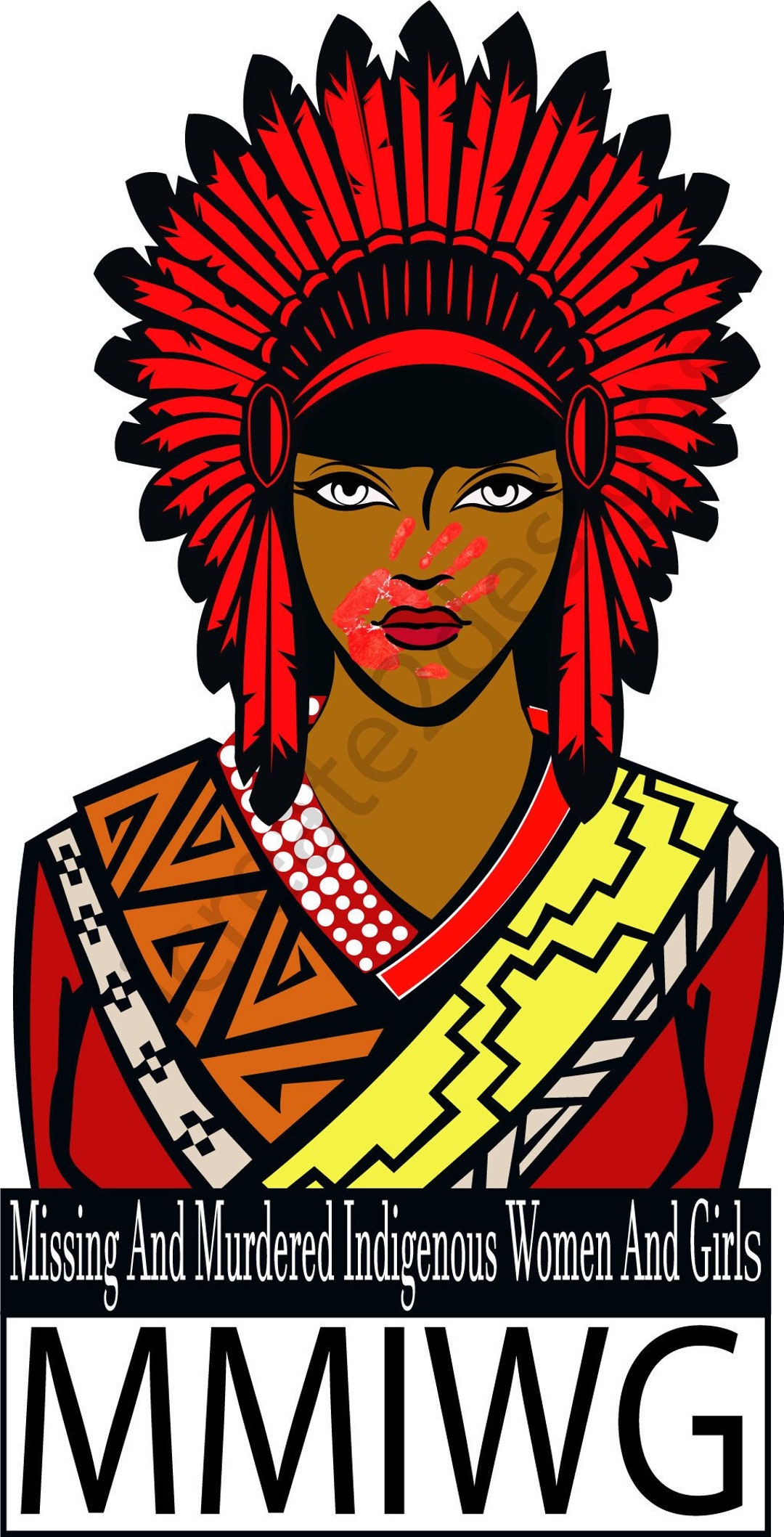 MMIW Awareness SVG: Indigenous Women & Girls (digital Download) - Etsy