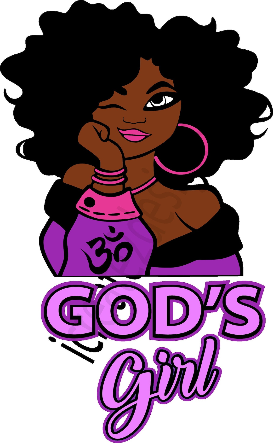 Digital Graphic Gods Girl Downloadable Design - Etsy