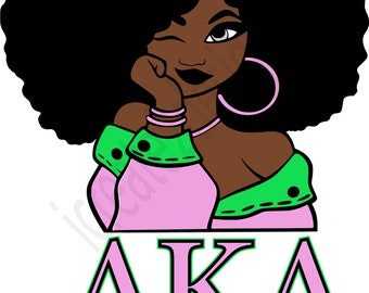 Pretty Girl Swag Alpha Kappa Alpha Inspired AKA Founders Day Svg ...
