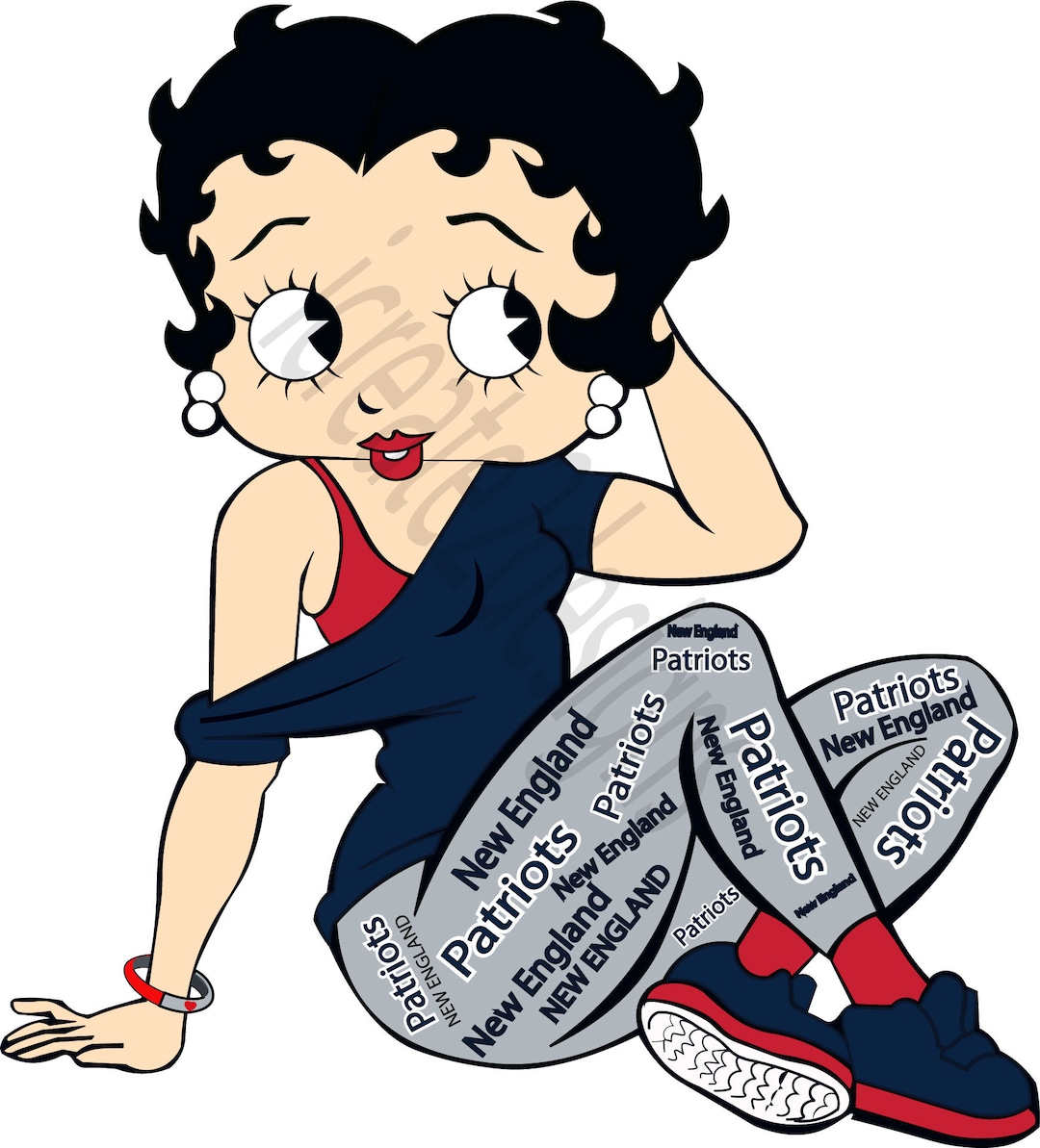 Patriot Betty Boop SVG Files Digital PNG Download - Etsy