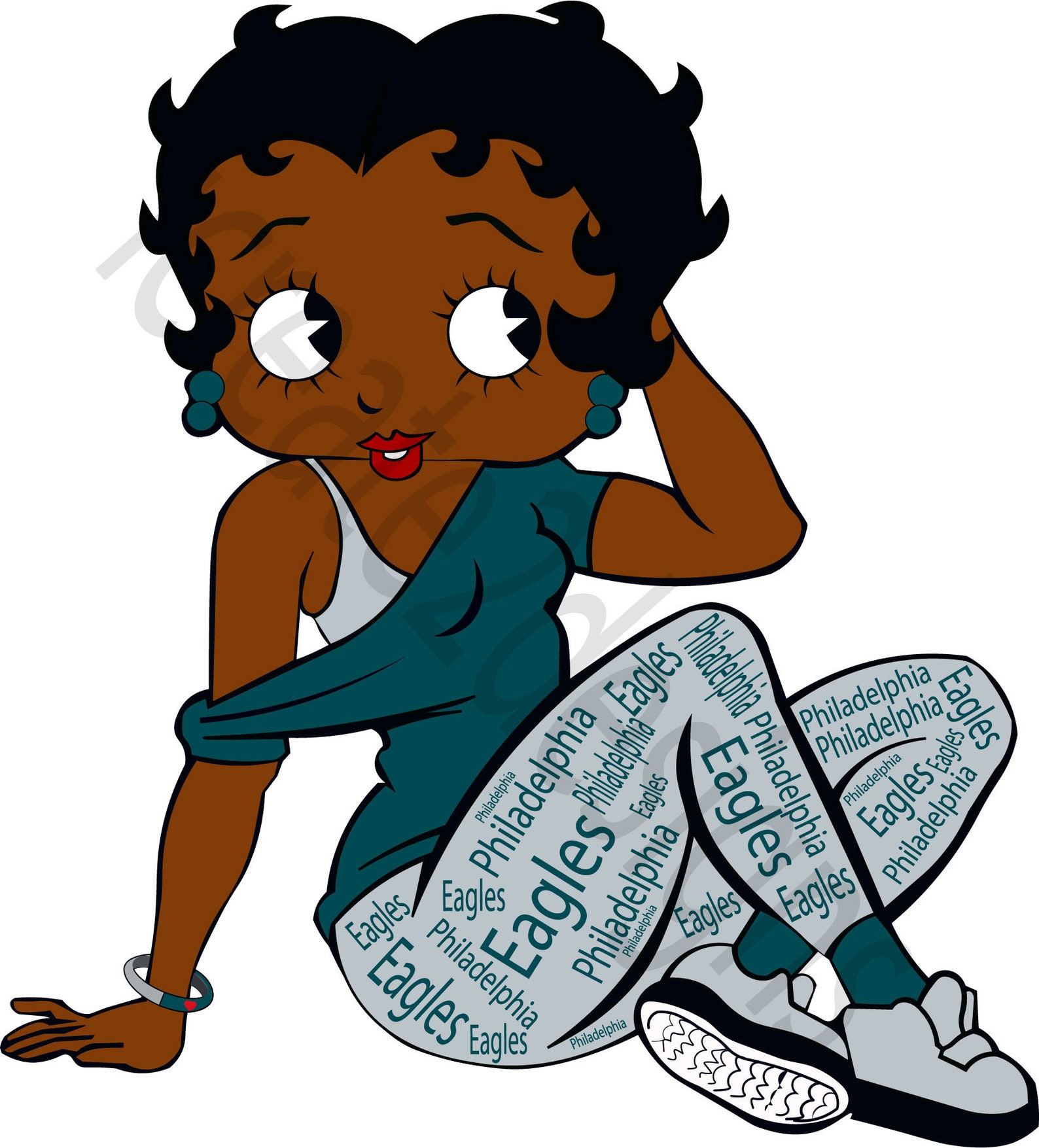 Eagles Betty Boop SVG Digital Download Files - Etsy