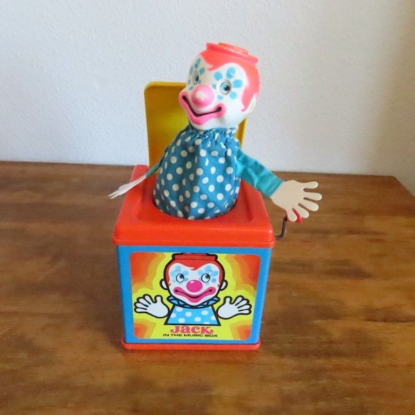 Jack in the Box Toy - Etsy