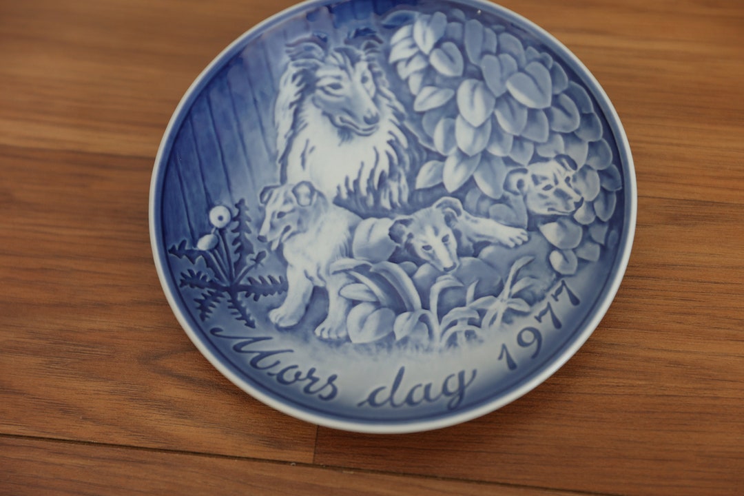 Vintage Grande Danica Mars Dag 1977 Mother's Day Collector's Plate Made Denmark - Etsy