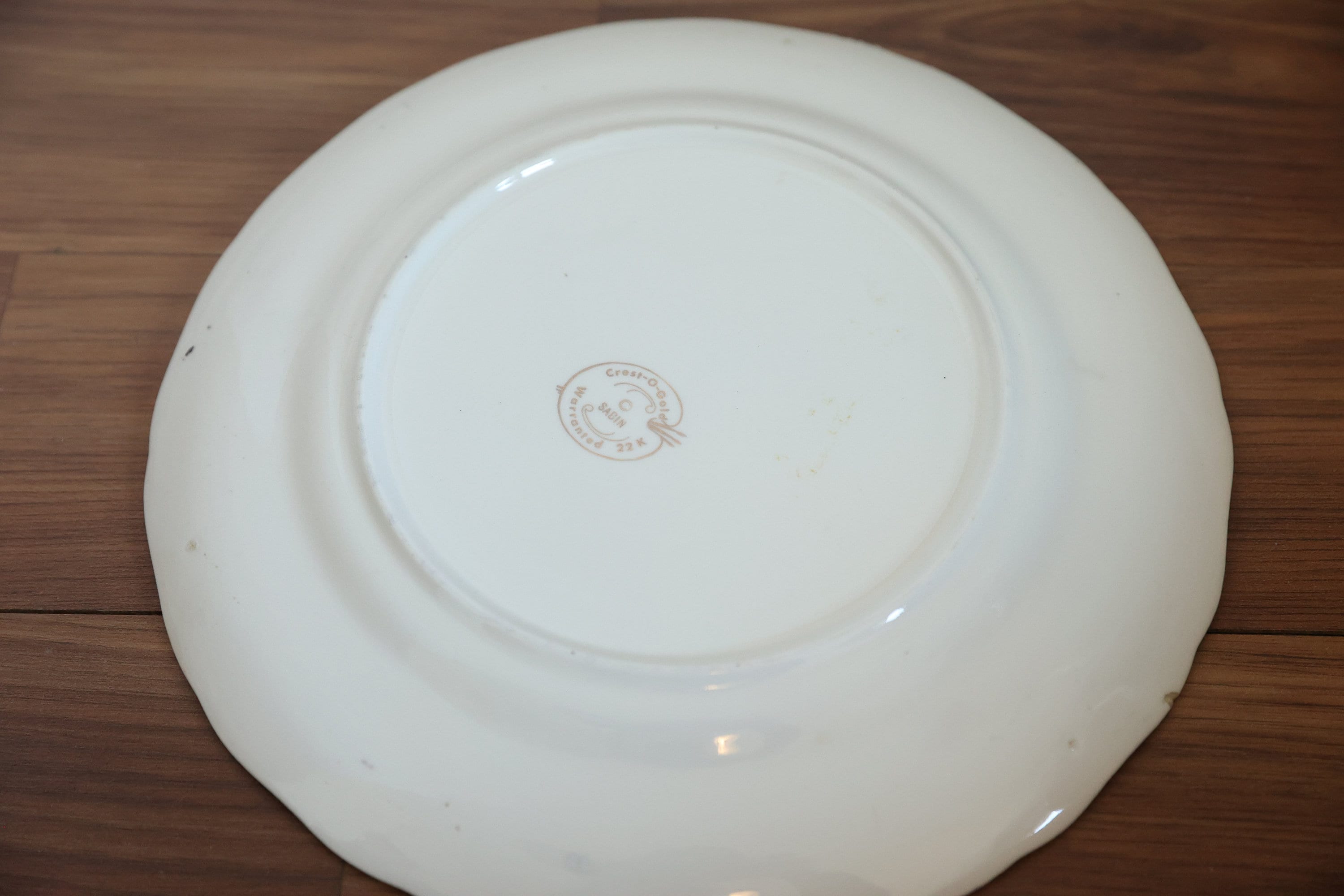 Vintage Catholic Picture of Mary, Crest-o-gold, Warranted 22K, Madonna ...