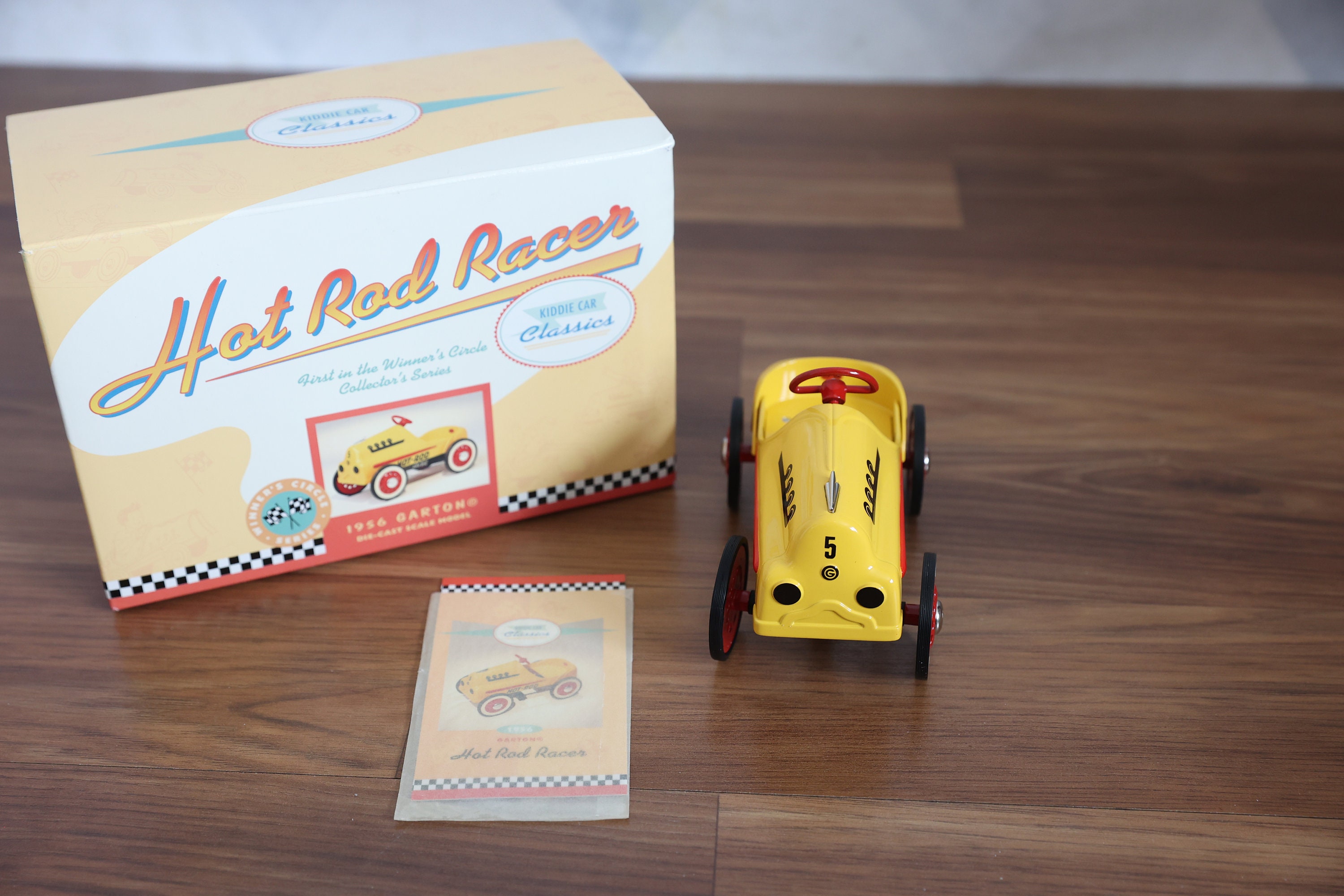 Hallmark Kiddie Car Classic, Pedal Car, 1956 Garton Hot Rod Racer ...