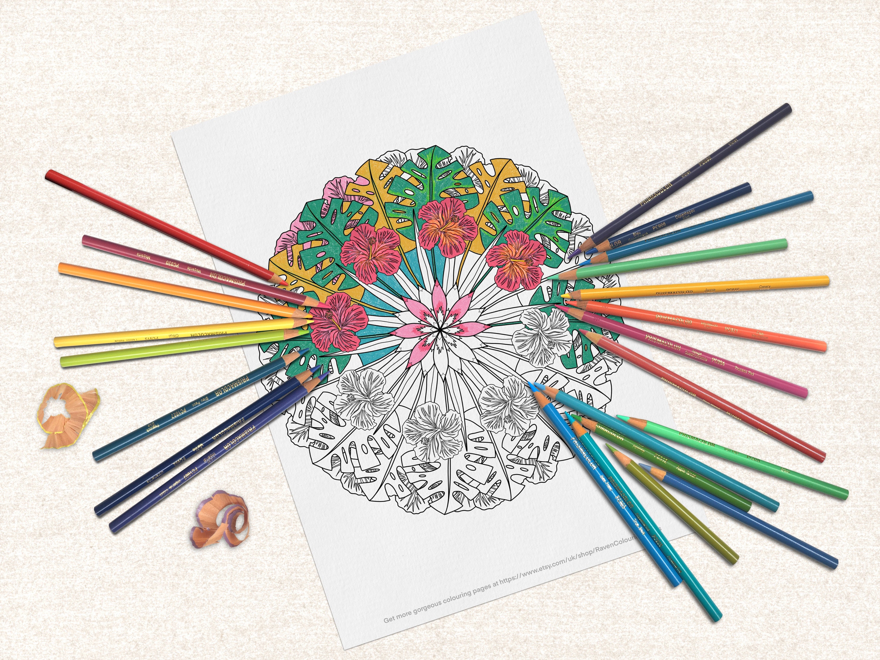 Printable 10 Amazing Mandalas Colouring Pages PDF Selection - Etsy