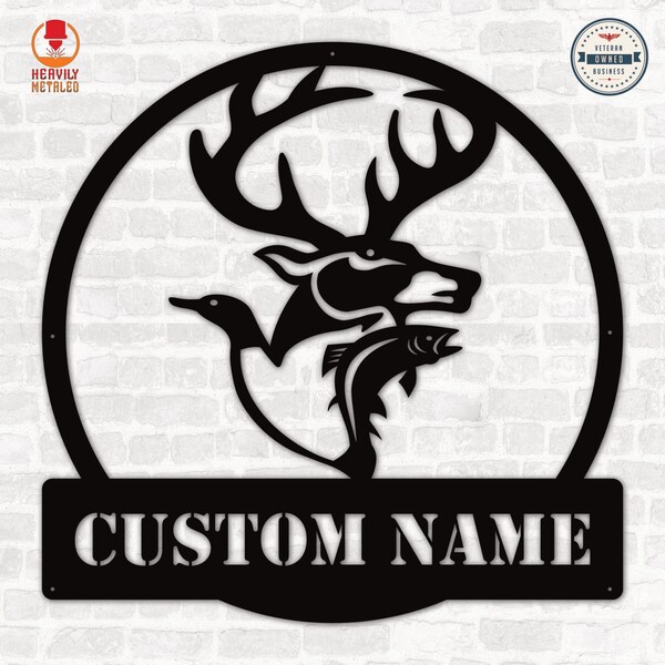 Hunting Fishing Signs - Etsy