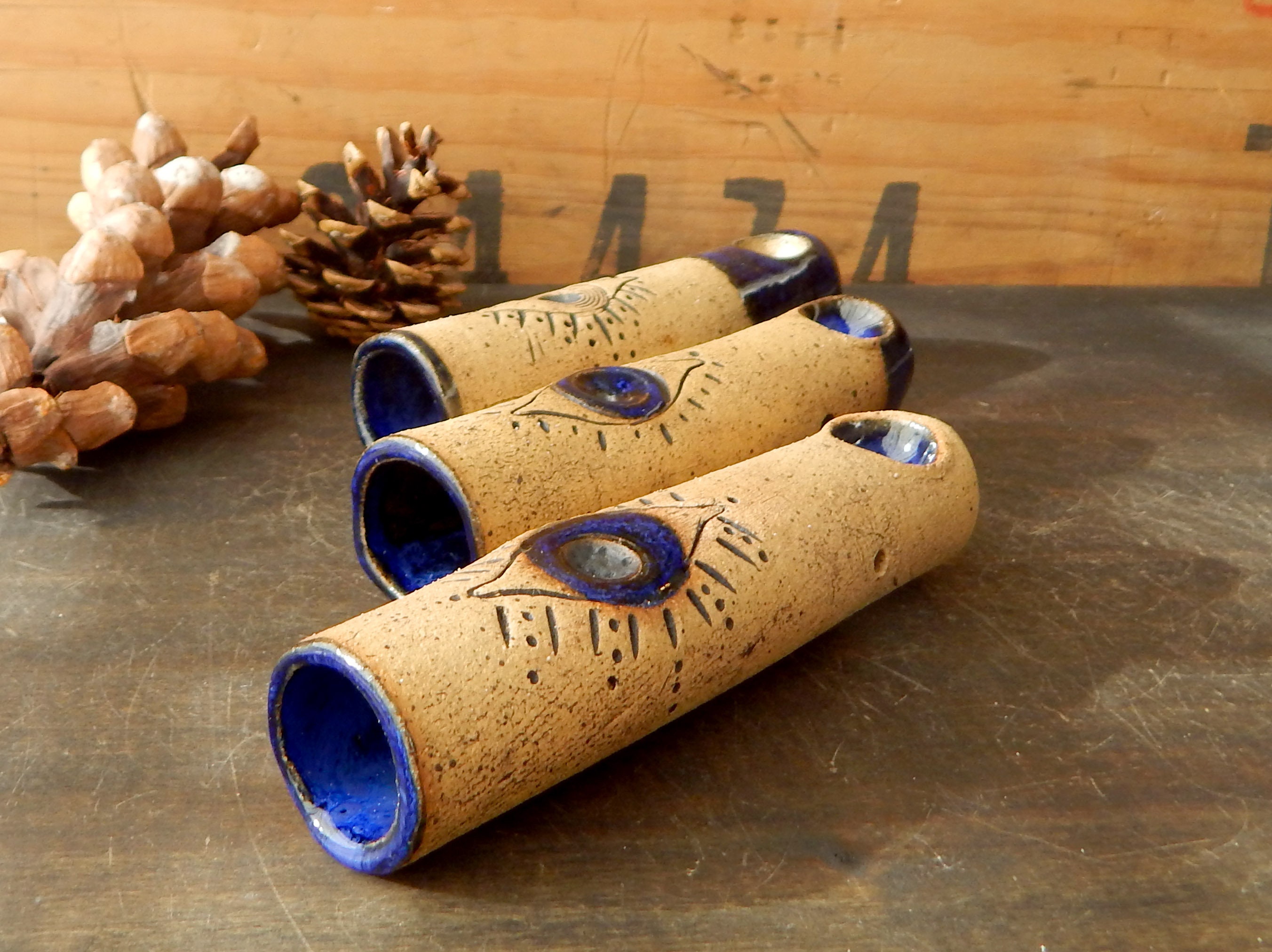 Handmade Ceramic Pottery Clay Smoking Pipe Tobacco Unique - Etsy