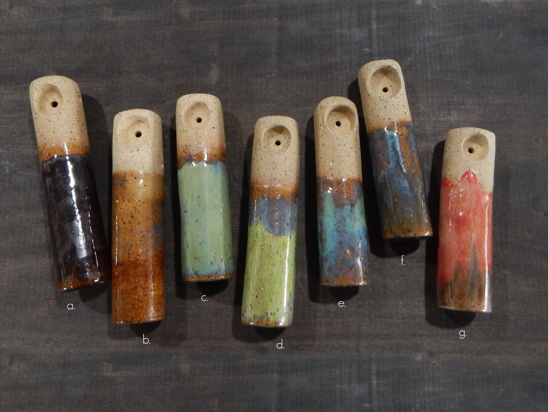 Handmade Ceramic Pottery Clay Smoking Pipe Tobacco Unique - Etsy