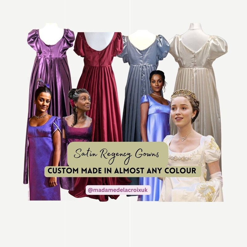 Regency Ball Gown - Etsy UK