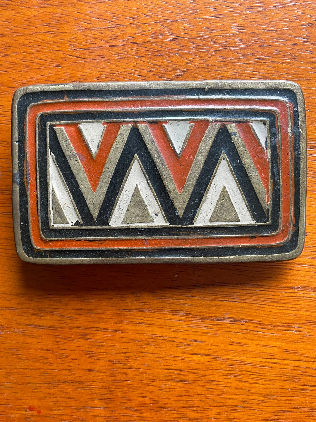 Triangle Design Original Belt Buckle - India - Etsy