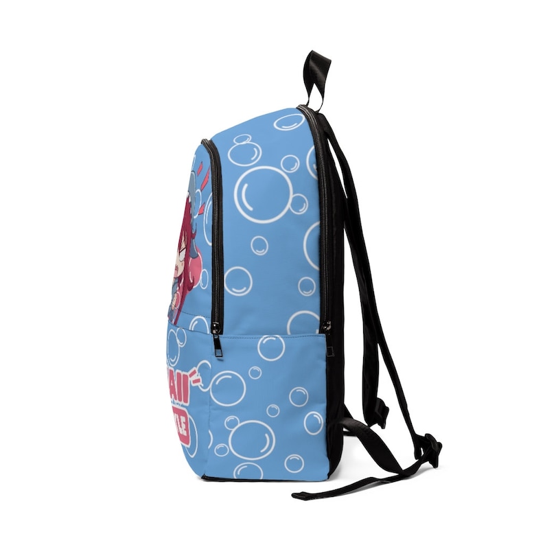 Kawaii Lifestyle Anime Shark Girl Backpack unisex Fabric - Etsy