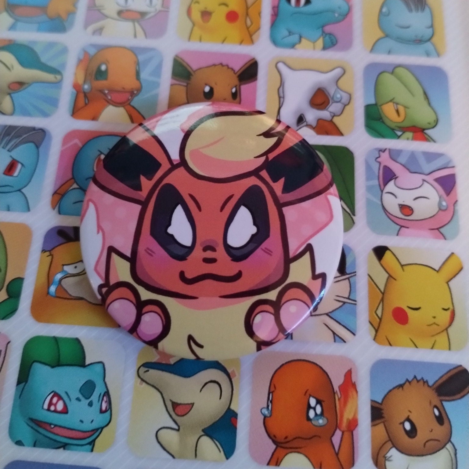 Pokemon Eeveelution Buttons 44mm - Etsy