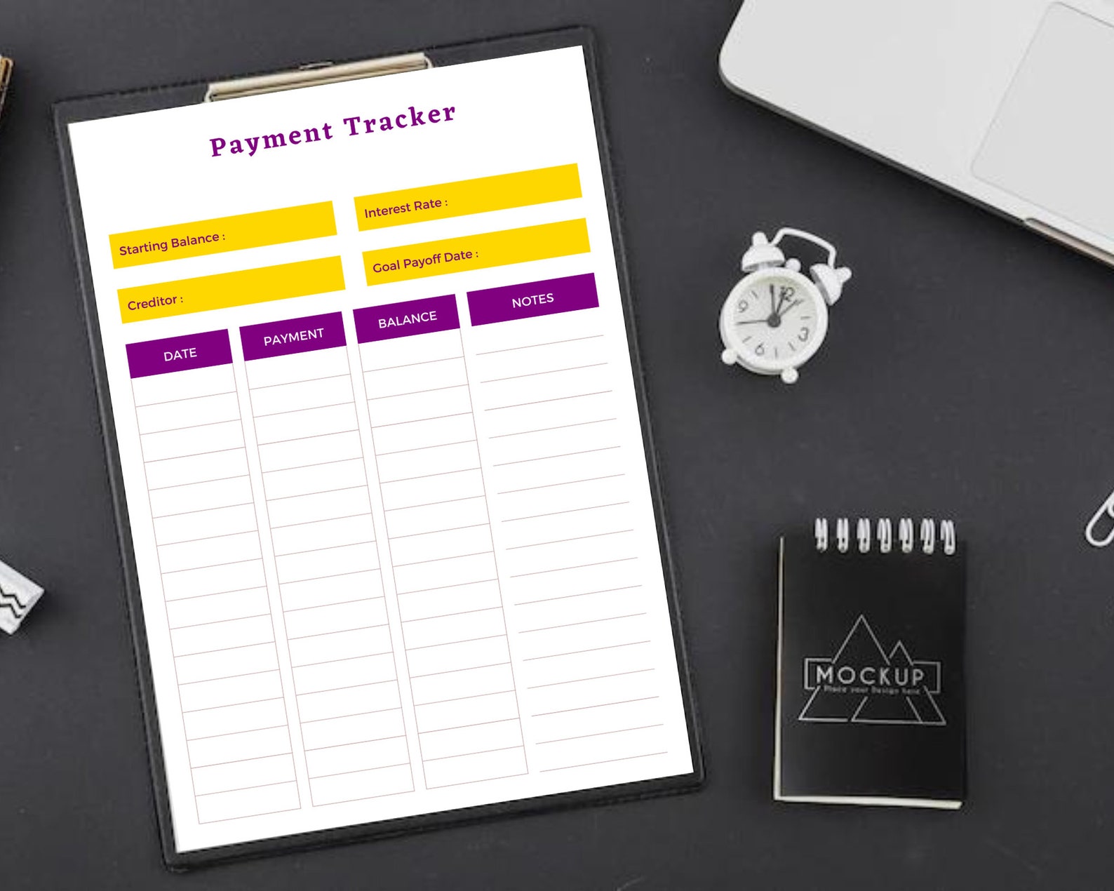 Payment Tracker, Budget Planner Templates, Financial Savings Tracker ...