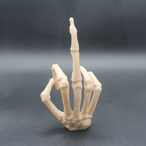 3d Printed Skeleton Hand - Etsy
