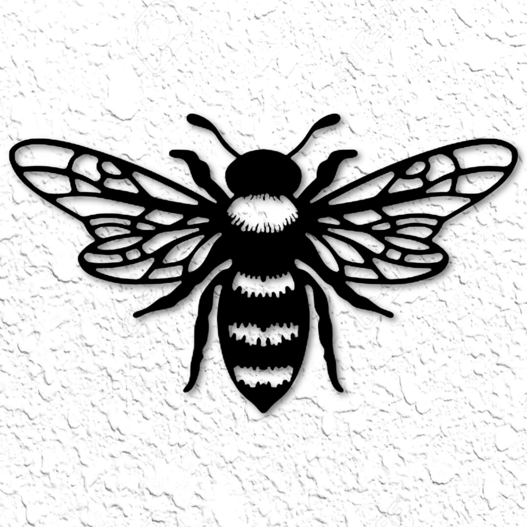 Bee Wall Art Home Decor - Etsy