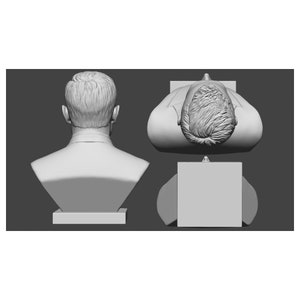 Elon Musk Bust Sculpture 3D Printed - Etsy