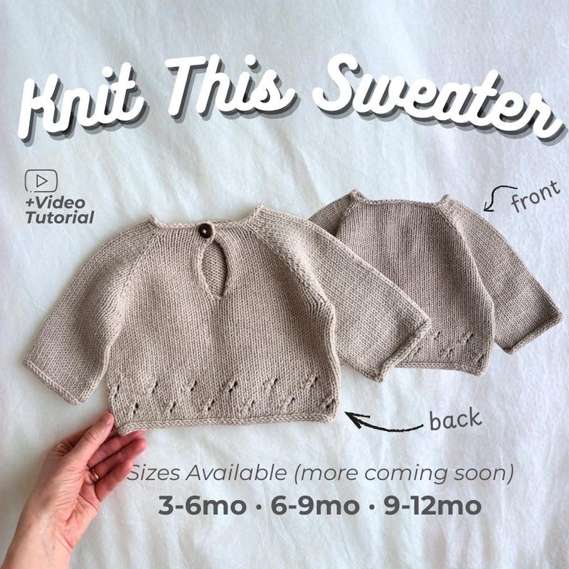 Dk Knit Pattern Sweater - Etsy