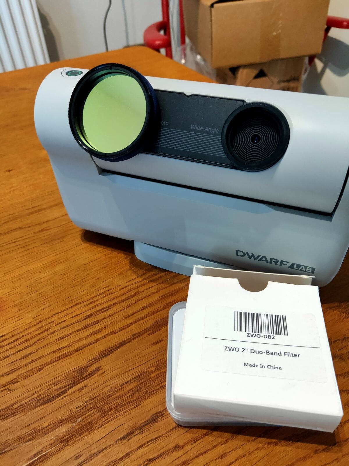 2 Inch Filter to 1.25 Inch Thread Telescope Filter Adapter dwarf Ii 3D ...