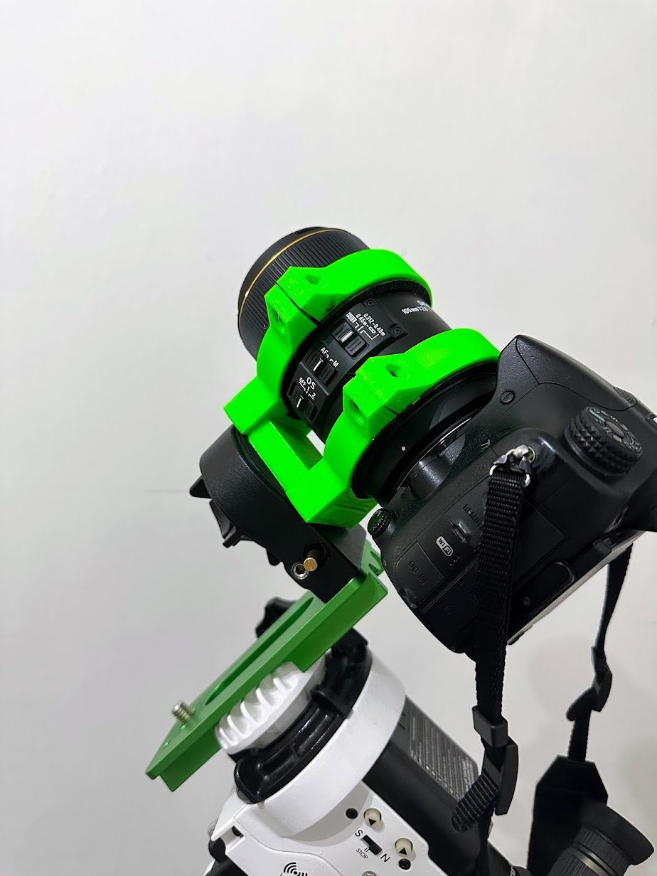 Camera/telescope Mounting Tube Ring/collar/bracket Custom - Etsy