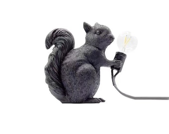 Squirrel Desk Lamp - Etsy
