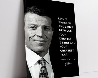 Tony Robbins Poster - Etsy